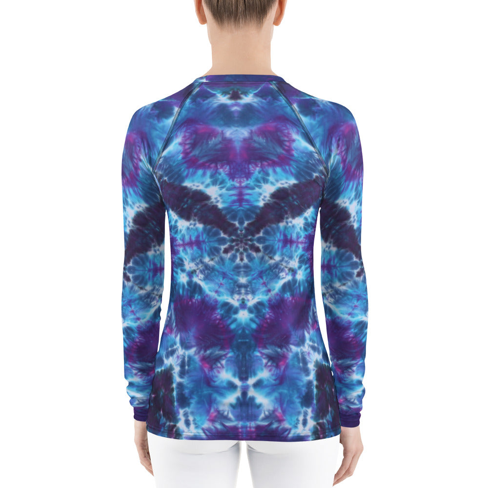 Out of the Abyss' Women's Rash Guard – Courtenay Tie Dye